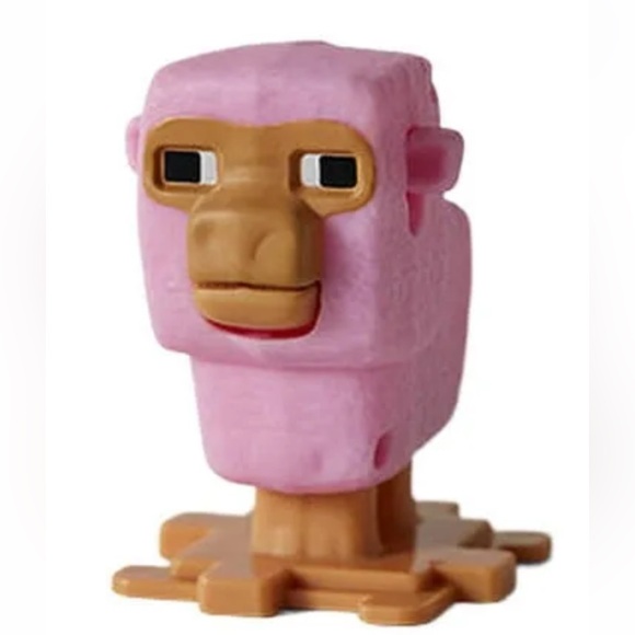 McDonald's | Toys | Mcdonalds Minecraft Pink Sheep Toy Figure | Poshmark